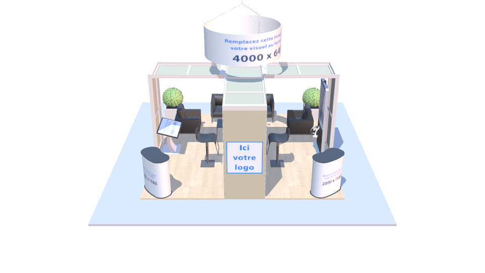Configurateur de Stand 3D Gratuit | Stand3D